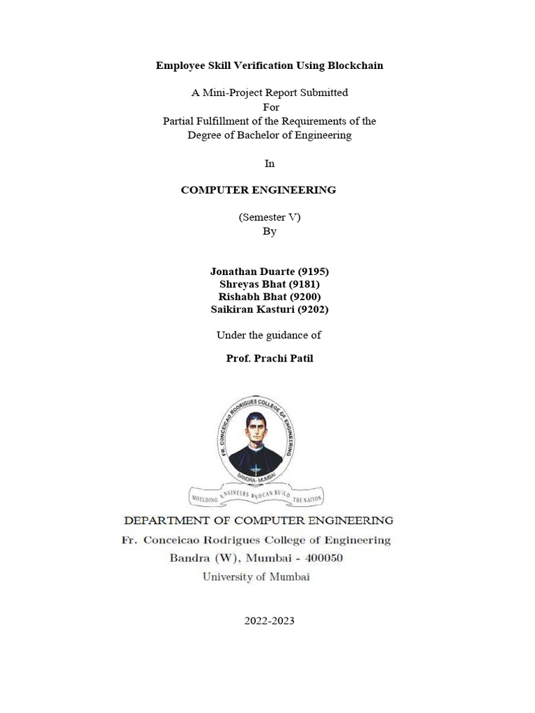 Group 16 PBL One Year Report Draft | PDF | Computing | Computer Science