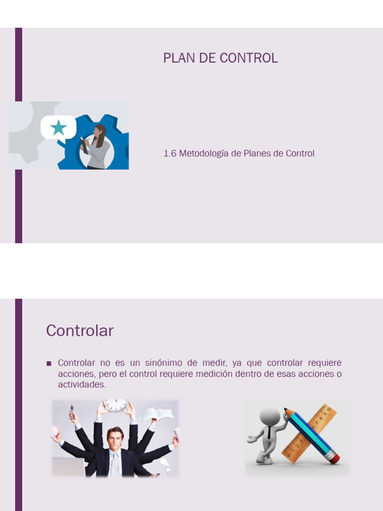 Plan de Control | PDF | Medición | Ingeniería