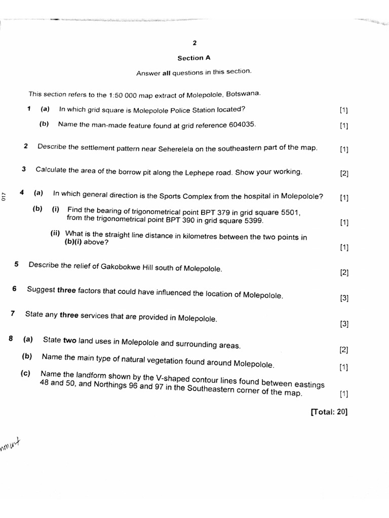 Geo1 Revision Papers | PDF
