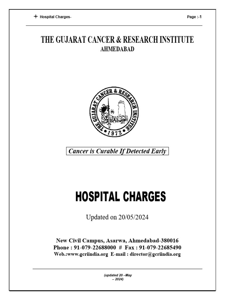 Hospital Charges | Download Free PDF | Cytopathology | Biomarker