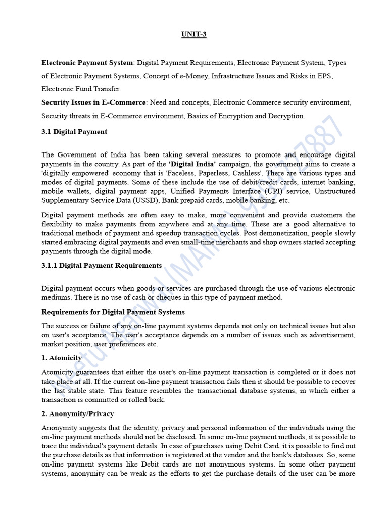 Unit-3 | Download Free PDF | Encryption | Public Key Cryptography