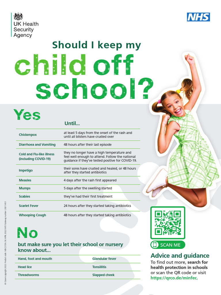 UKHSA Should I Keep My Child Off School Guidance A3 Poster | PDF ... UKHSA Should I Keep My Child Off School Guidance A3 Poster | PDF ...