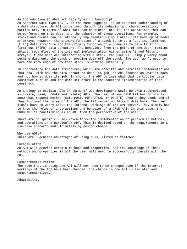 Presentation 2 Pdf Queue Abstract Data Type Computer Data