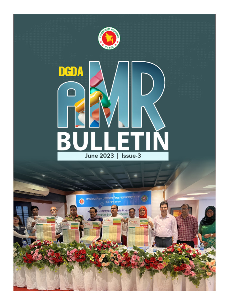 DGDA AMR Bulletin Issue-3 | PDF | Antimicrobial Resistance | Public Health