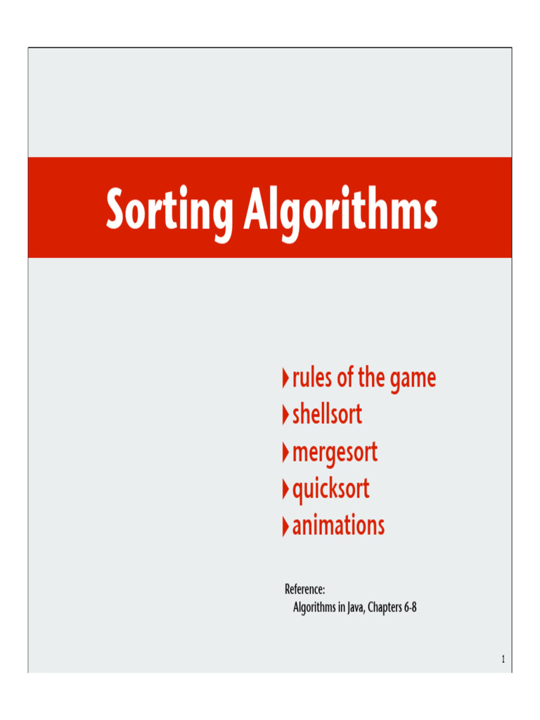 04 Sorting Pdf Mathematical Logic Software Engineering 