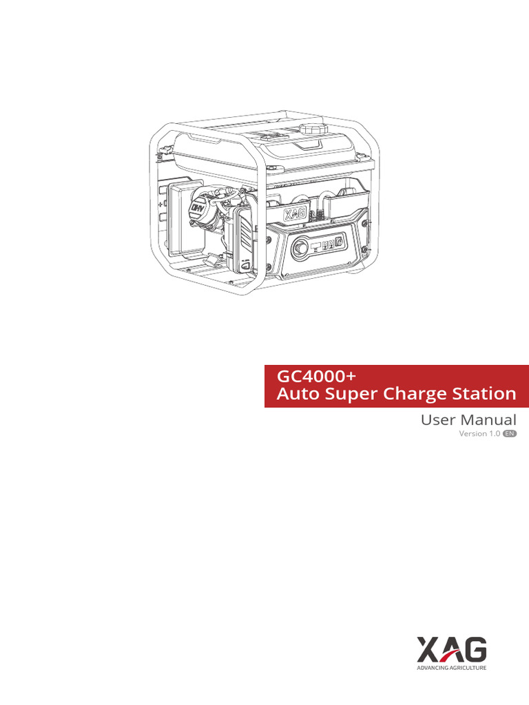 XAG GC4000+ Auto Super Charge Manual | PDF | Internal Combustion Engine