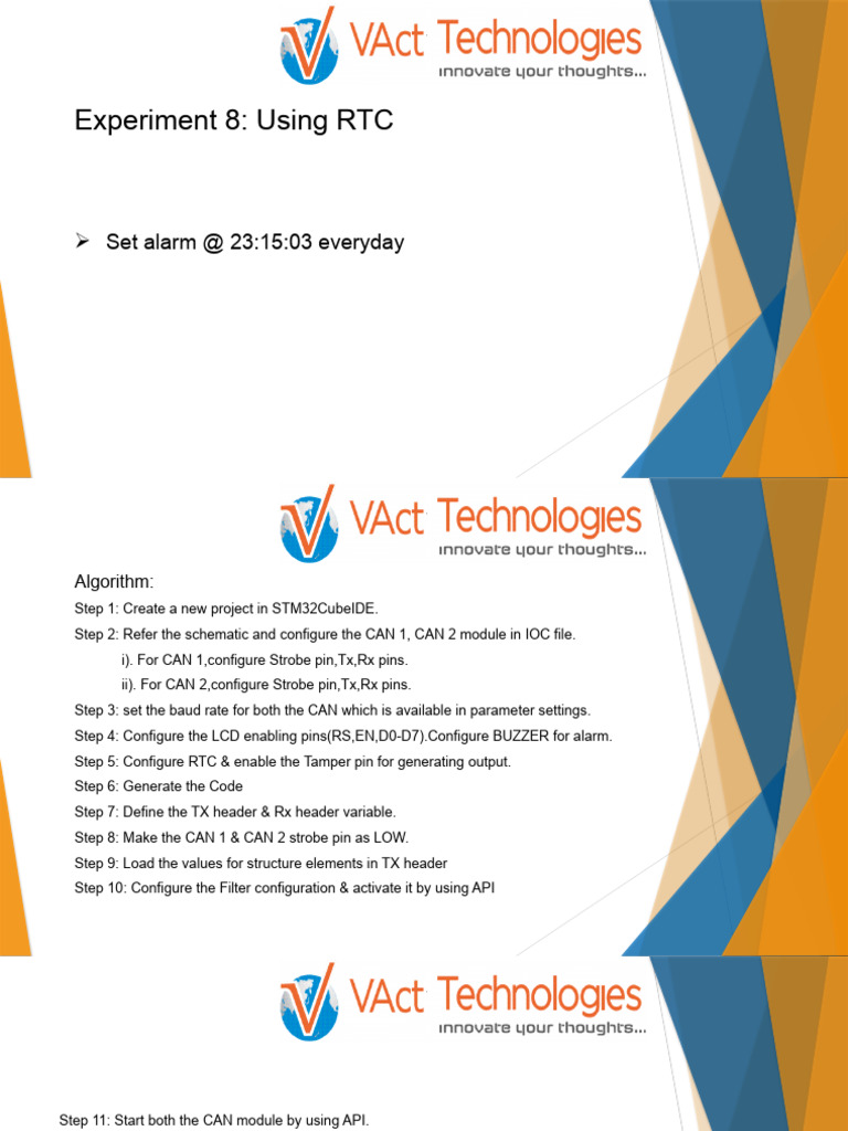 Stm32 Rtc And Can Bus Setup Guide Pdf
