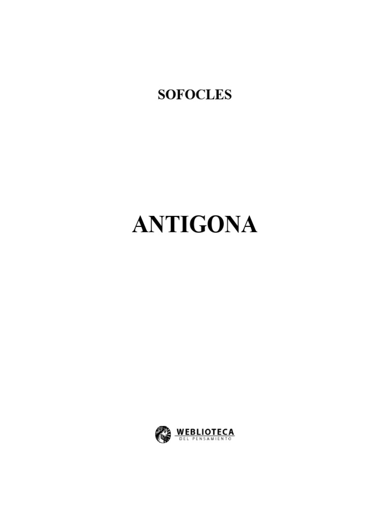 Antigona-de-Sofocles | PDF | Edipo