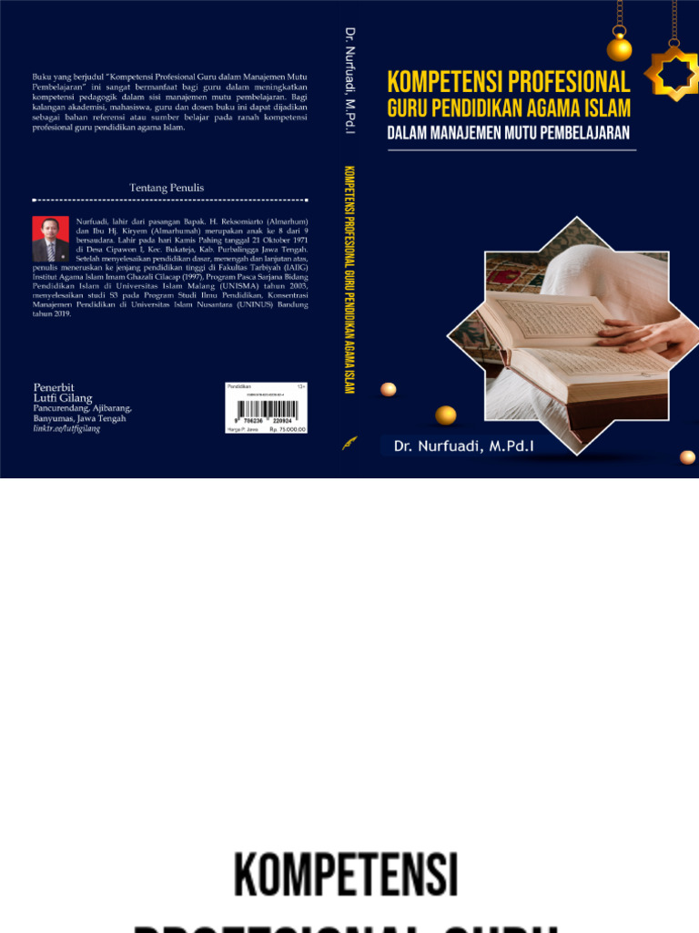 Naskah & Kover Kompetensi Profesional Guru PAI | PDF