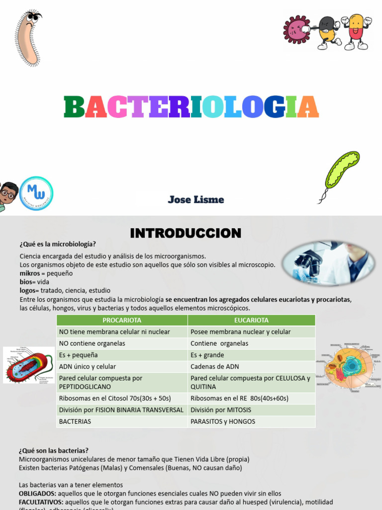 Libro-Bacterio Oficial | PDF | Las bacterias | Biología Celular)