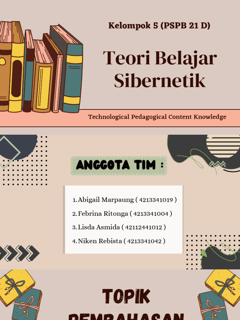 Teori Belajar Sibernetik | PDF | Sains & Matematika