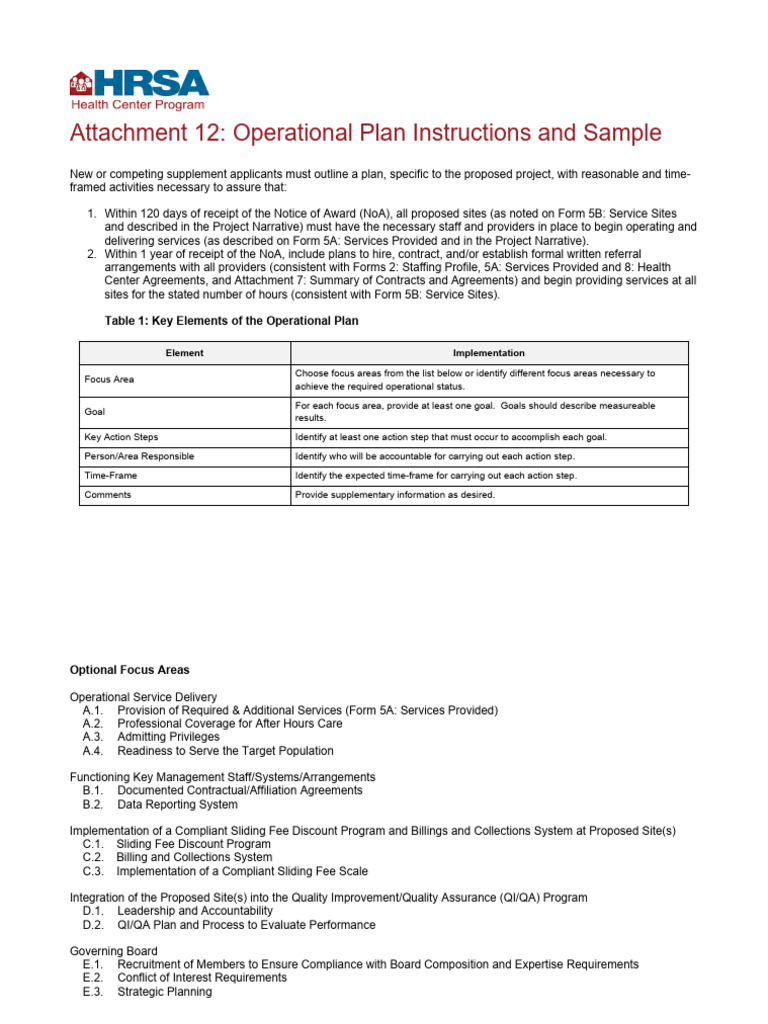 Operations Plan | PDF | Business