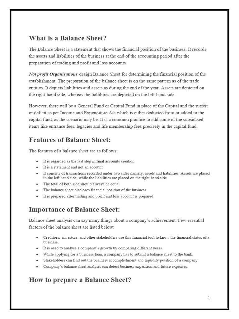 Scribd Upload 5 Balance Sheet | PDF | Balance Sheet | Equity (Finance)