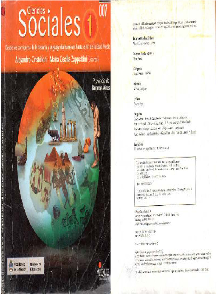 Ciencias Sociales 1 - Aique 2x1 | PDF