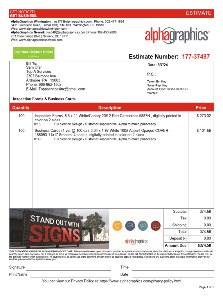 Alpha Graphics | PDF