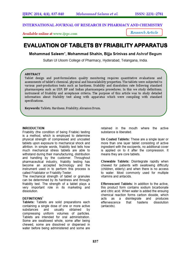 12 4170 | PDF | Tablet (Pharmacy)