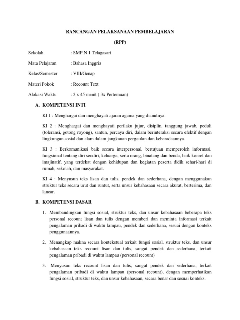 Rancangan Instrumen Pembelajaran Bahasa Inggris | PDF | Solar Eclipse | Sun