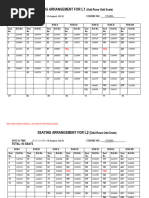 Sitting Plan | PDF