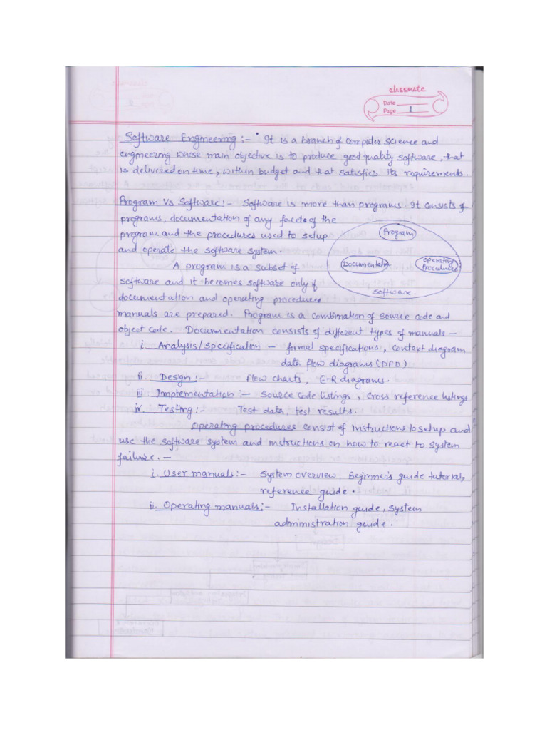 Software Engg Notes | PDF