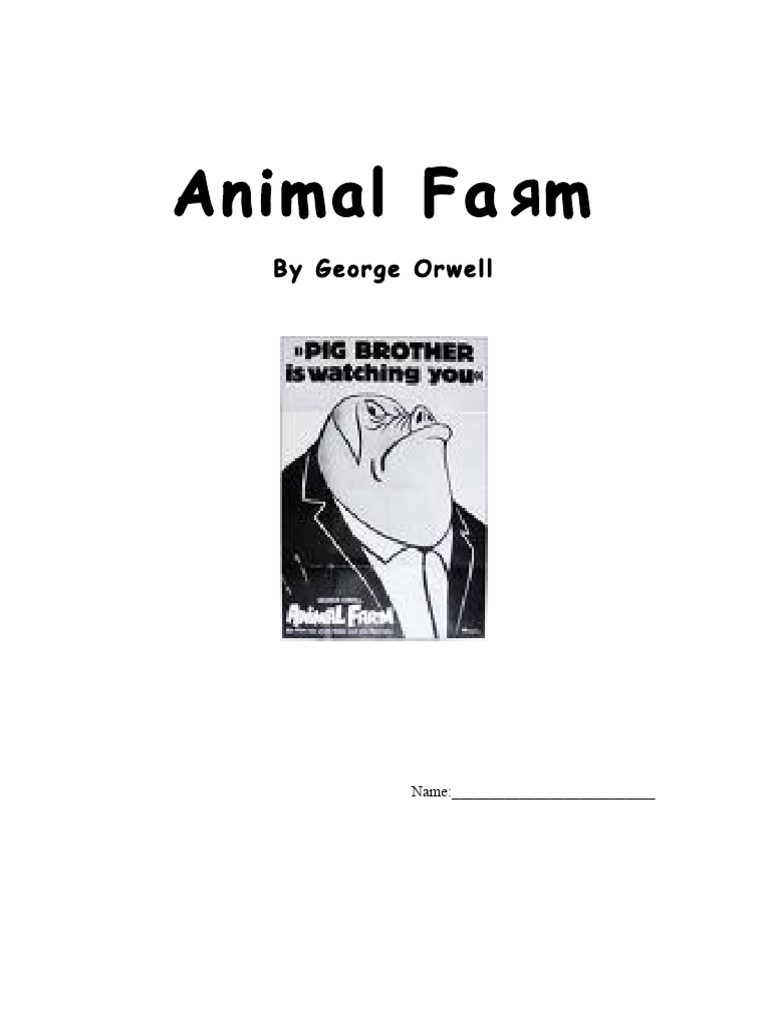 Animal Farm | PDF | Paragraph | Vladimir Lenin