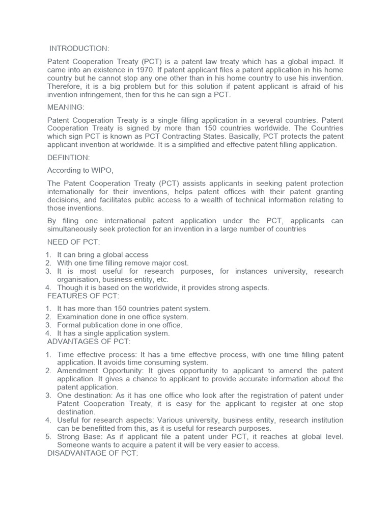 Global Patent Filing Guide | PDF | Patent Application | Patent