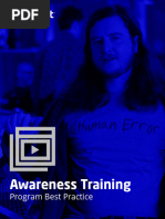 SANS Security Awareness Maturity Model | PDF | Computer Security | Security