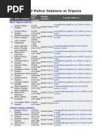 Hyderabad Police Station Directory | PDF