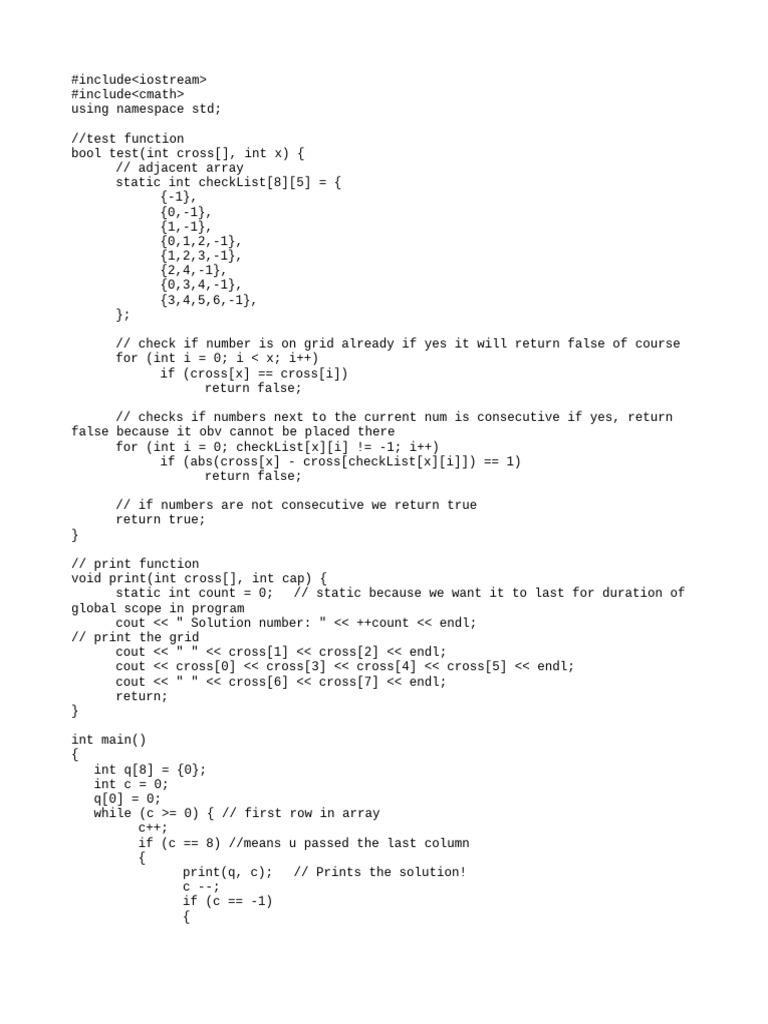 Azriel Goldman 8 Numbers in A Cross (1) (Copy) | PDF