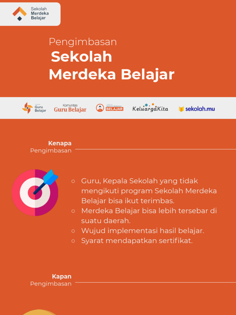 Pengimbasan Sekolah Merdeka Belajar Yogyakarta | PDF | Karier ...