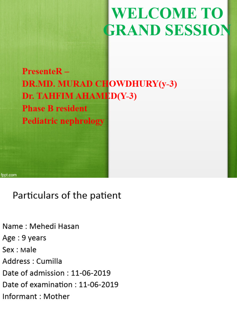 Grand Session 1st Part | PDF | Urinary Tract Infection | Kidney