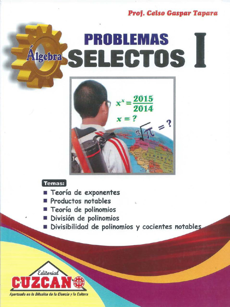 Cuzcano - Álgebra Problemas Selectos I | PDF