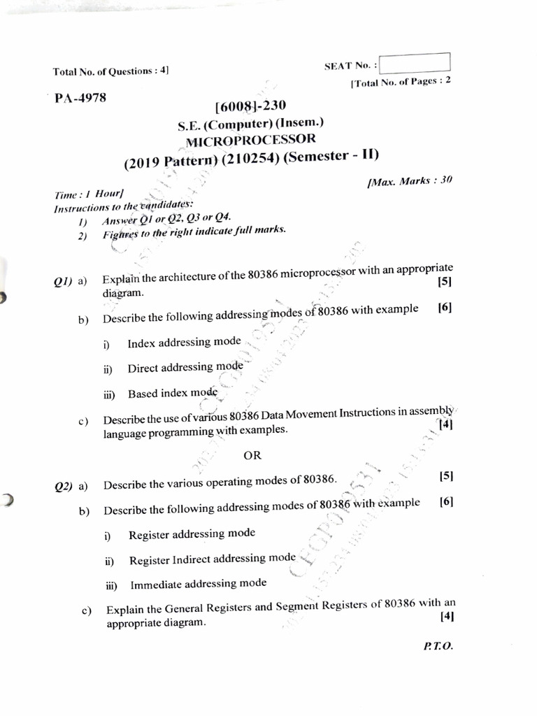 MP Insem Paper | PDF