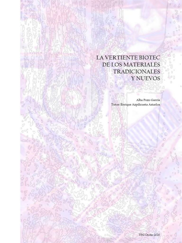 Biotec de Los Materiales | PDF | Biotecnología | Ingeniería