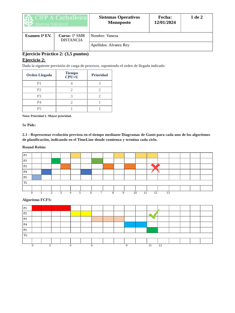Vanesa Álvarez Rey - 871049 - 0 | PDF | Programación (Computación ...