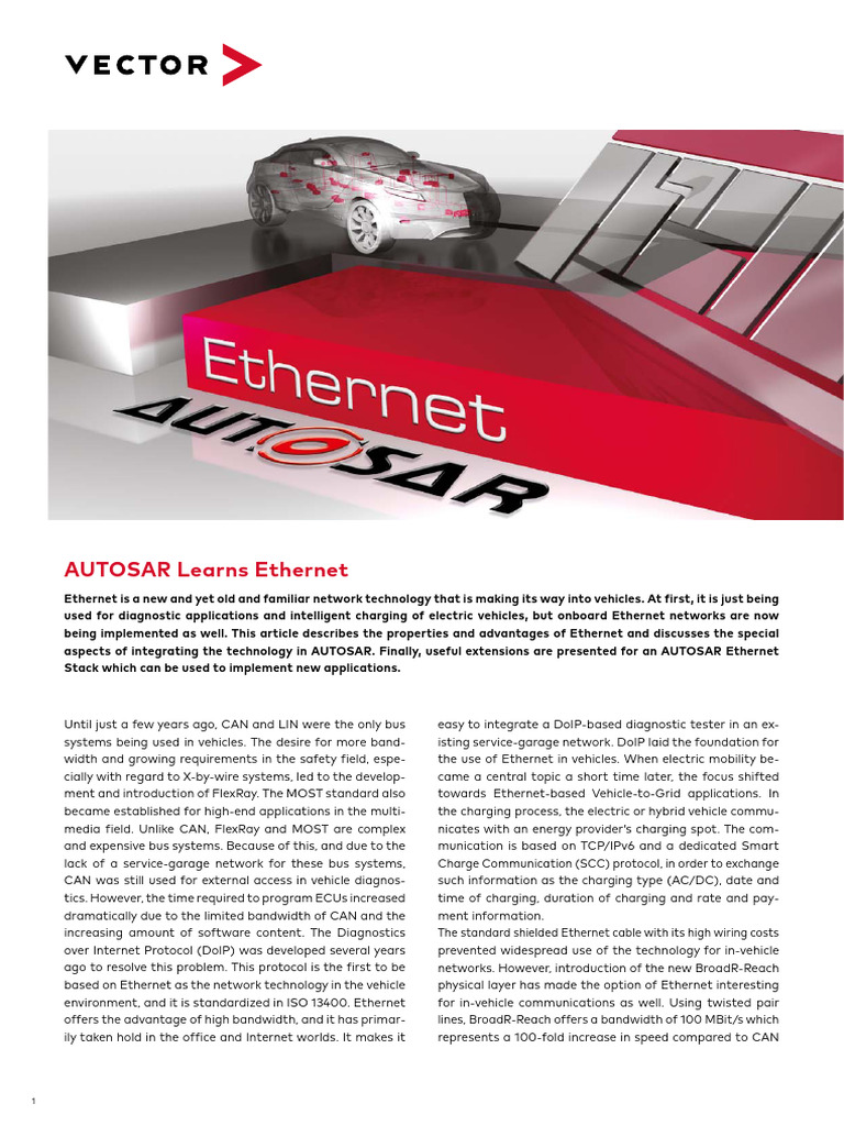 IP AUTOSAR HanserAutomotive 201311 PressArticle EN | PDF | Internet Protocol Suite | Network Socket