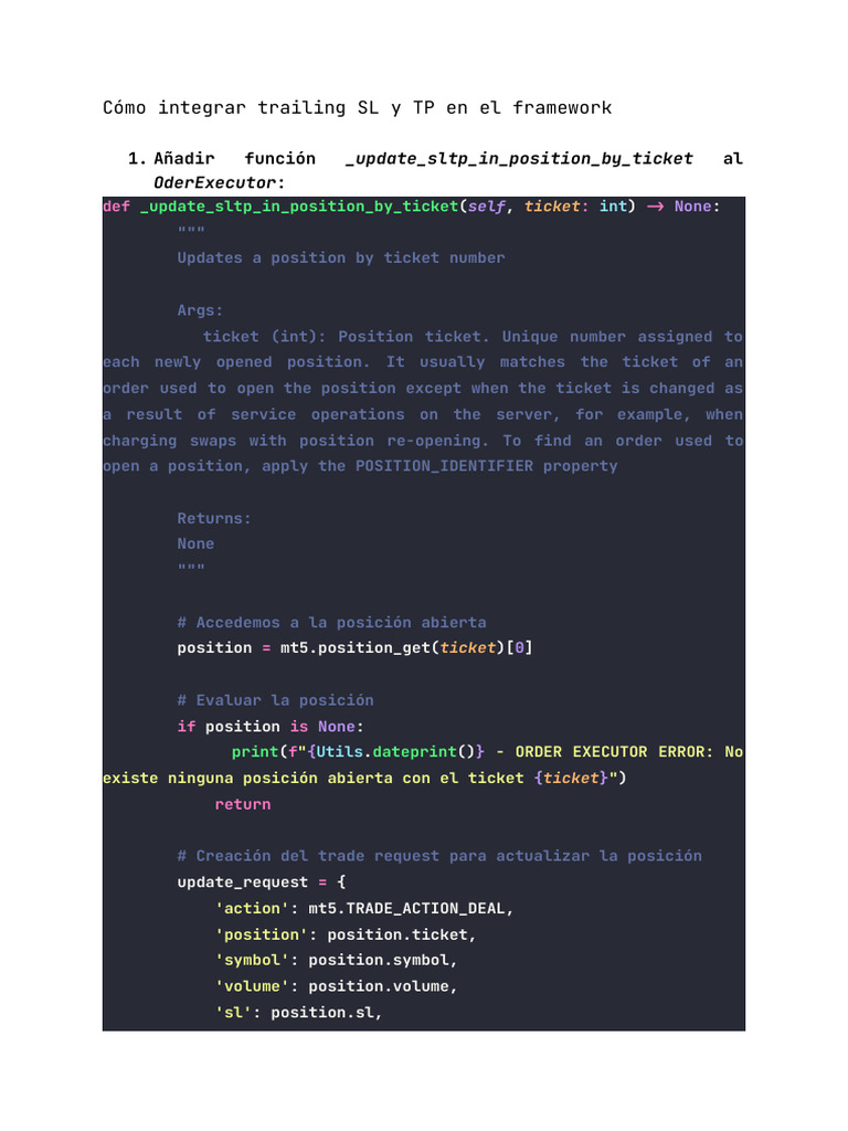 Integracion Trailing Stop | PDF | Computer Programming | Software ... Integracion Trailing Stop | PDF | Computer Programming | Software ...