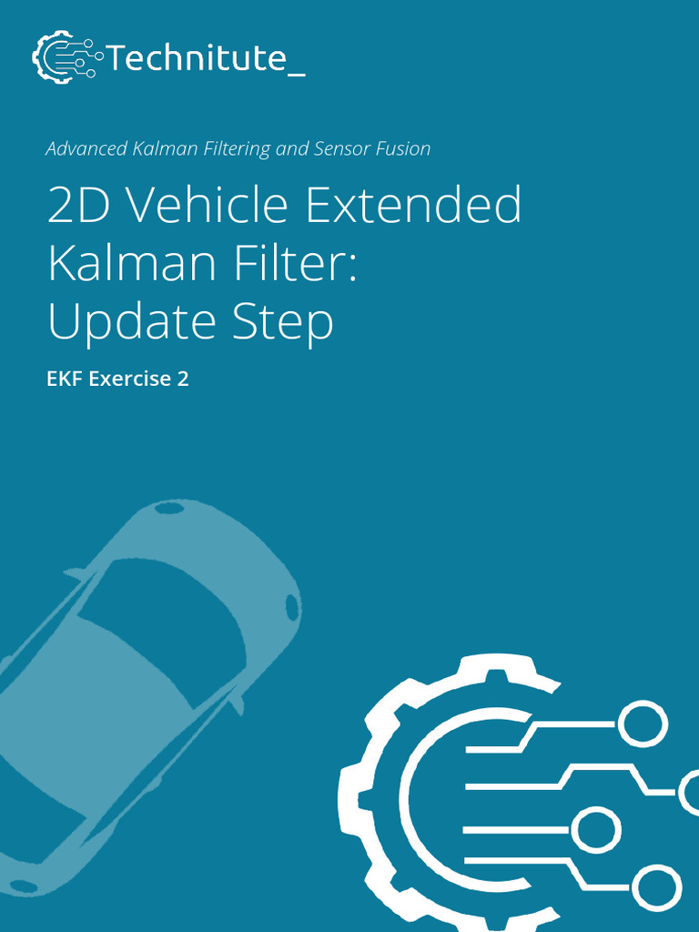 2D Vehicle EKF Update Step Exercise | PDF | Kalman Filter | Control Theory