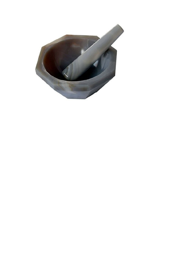 mortero de mineral agata para muestras de roca | PDF