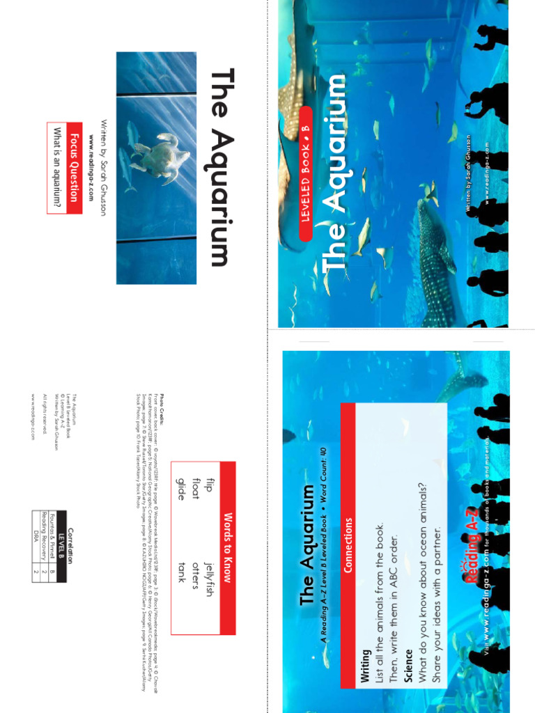 Book Inthe Aquarium | PDF | Aquarium | Cetaceans