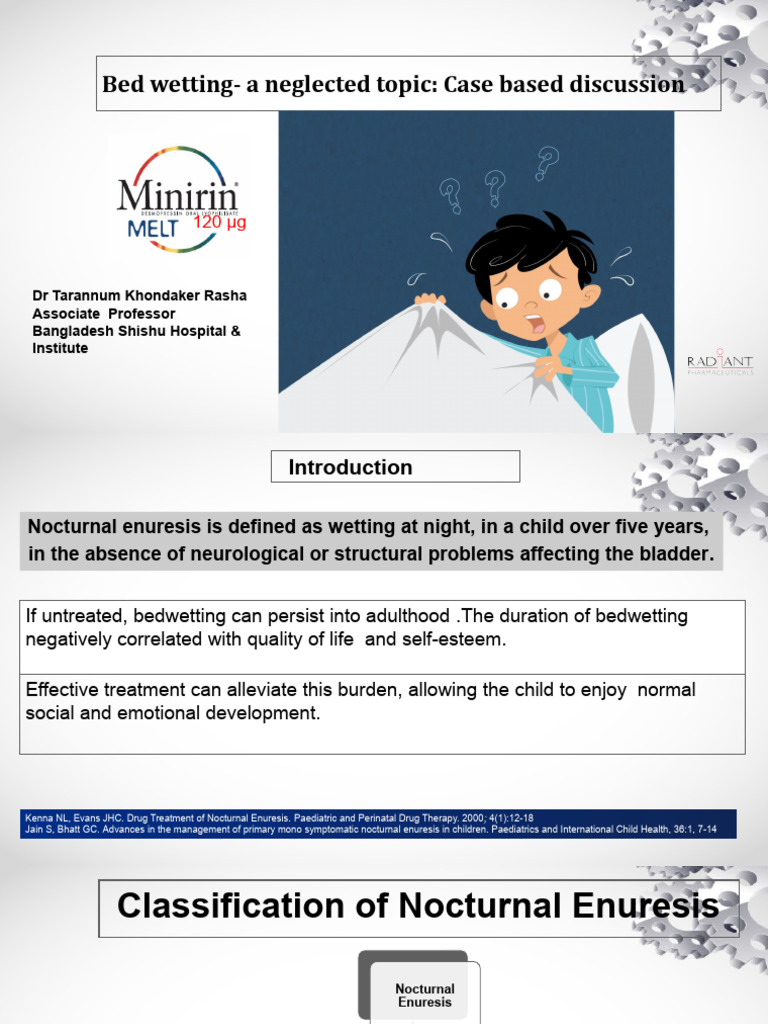 Final Bed Wetting | PDF | Nocturnal Enuresis | Urology