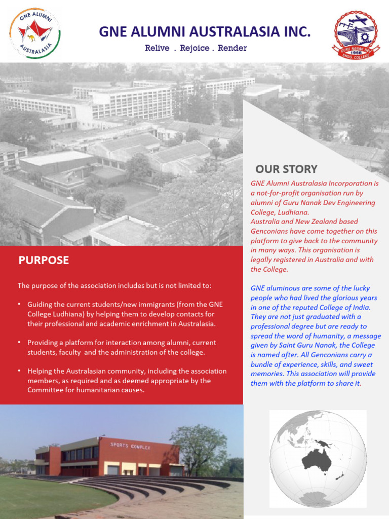 GNE Alumni - Brochure Final | PDF
