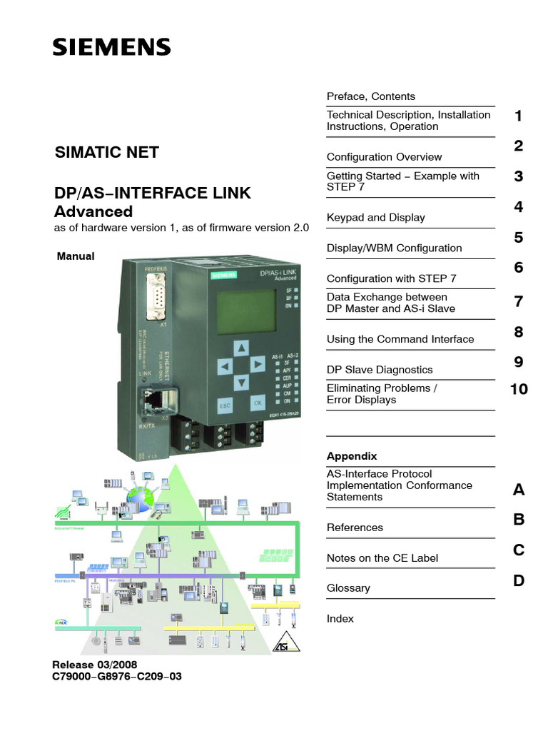 Manual DP As-Interface Link Advanced | PDF | Computer Engineering ...