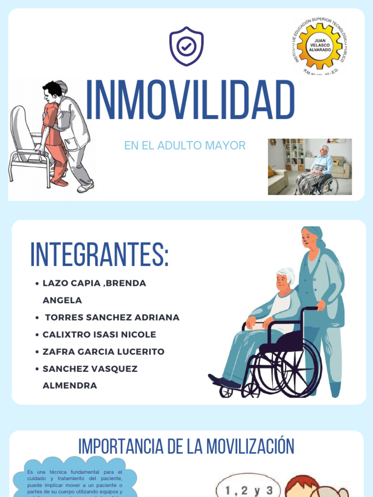 Inmovilidad en El A.M. | PDF | Adultos | Vejez