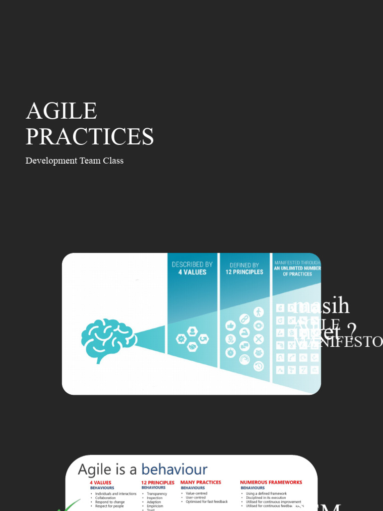 Agile Practices for Development Teams | PDF | Scrum (Software ...