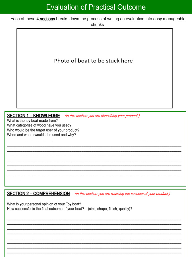 Project Evaluation Sheet | Download Free PDF | Evaluation | Cognition