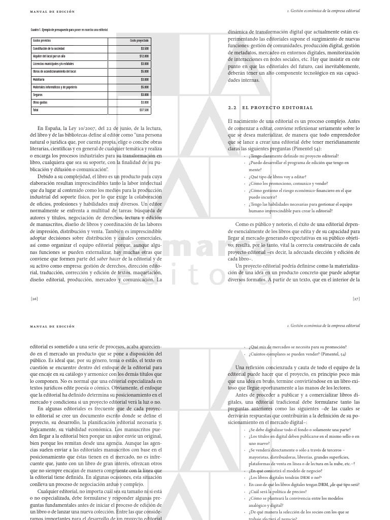 MANUEL GIL Manual de Edición p.27-41 CatedraRico Lamarcaeditora | PDF ...