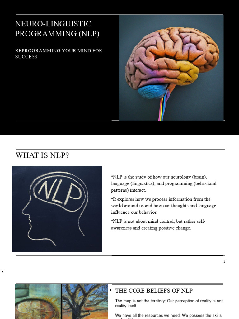 Neuro-Linguistic Programming (NLP) | PDF | Neuro Linguistic Programming | Mental Processes