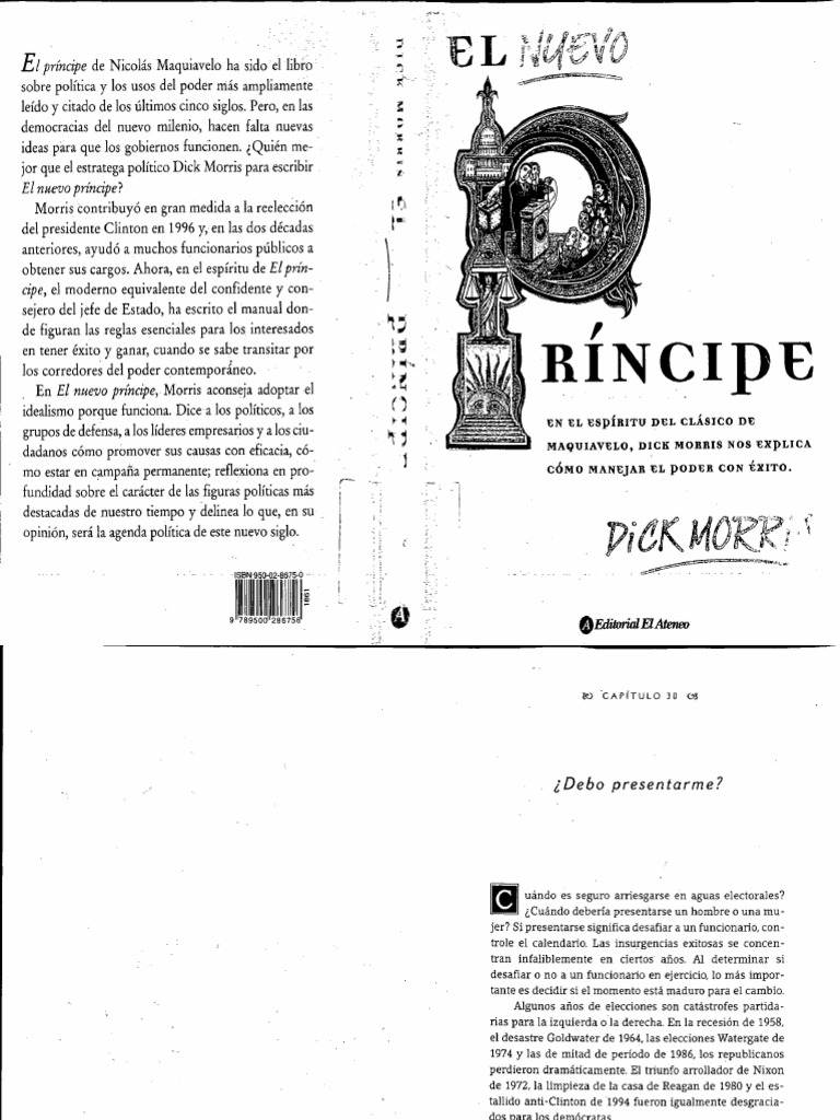 El Nuevo Príncipe Dick Morris | PDF