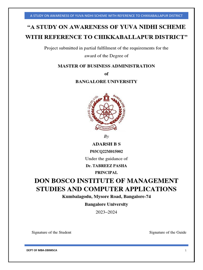 ADARSH WORD FILE Draft 1 | PDF | Empowerment | Qualitative Research