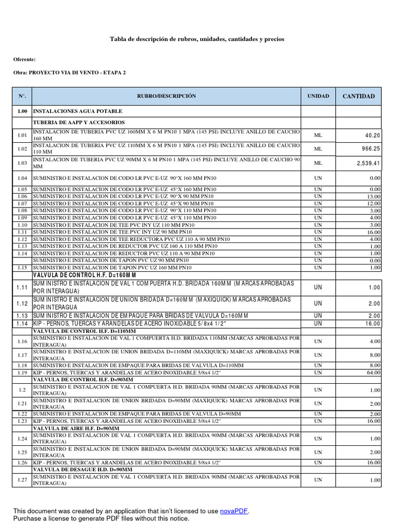 Proyecto Via Di Vento | PDF | edificio | Materiales de construcción